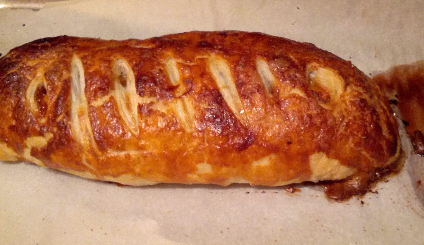 Flaky Pastry Apple Strawberry Roll | thekitchenman | Wayne Conrad Serbu ...